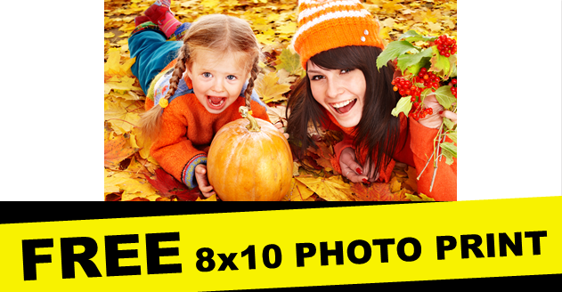 FREE 8×10 PHOTO PRINT