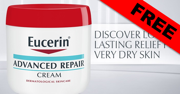 FREE Jar of Eucerin Advanced Repair Cream