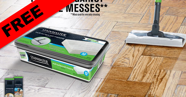 Free STAINMASTER Wet Mopping Cloths Sample