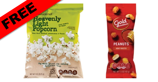 FREE Gold Emblem Abound Snacks