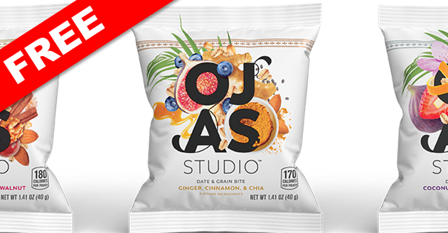 FREE Ojas Studio Date & Grain Bites