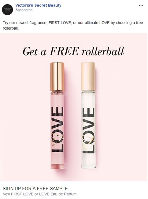 FREE Victoria’s Secret Fragrance Rollerball