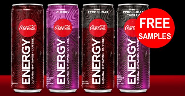 FREE Coke Energy Drinks