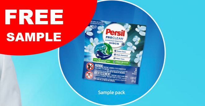 FREE Persil ProClean Discs Sample