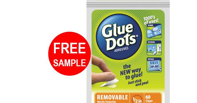 FREE Glue Dots Adhesive Samples