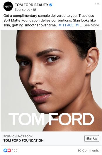 FREE Tom Ford Soft Matte Foundation Sample