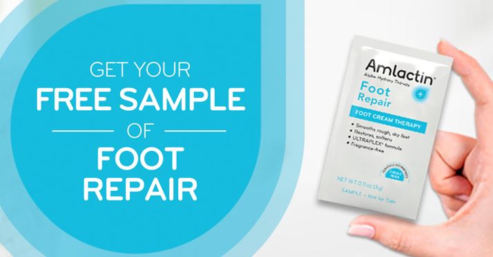 FREE Amlactin Foot Repair Cream Sample