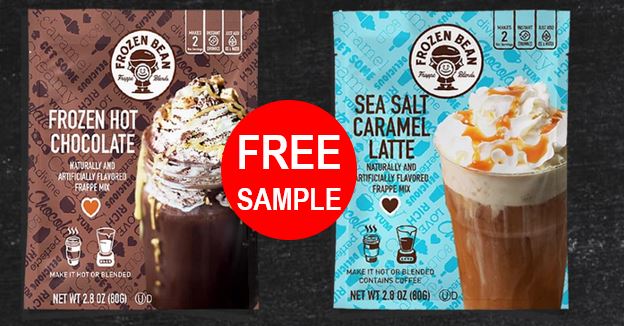 FREE Frozen Bean Frappe Mix Sample