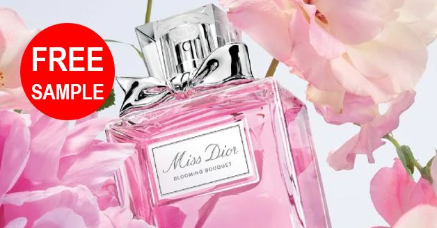 FREE sample of Miss Dior Blooming Bouquet