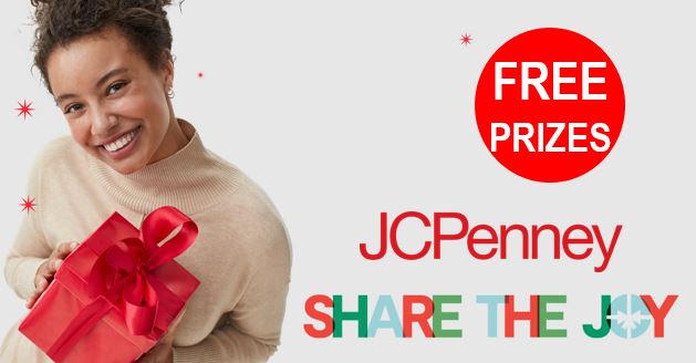 17,497 FREE Instant Prizes in the JCPenney Share The Joy Game