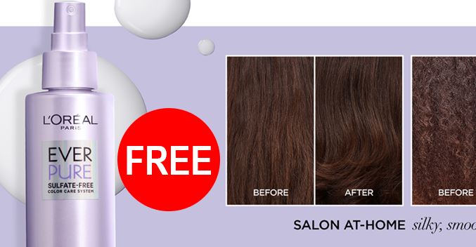 FREE L’Oreal EverPure 21-in-1 Color Caring Spray