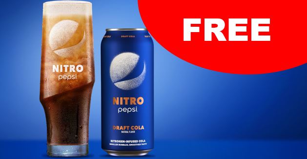 FREE Can of Nitro Pepsi