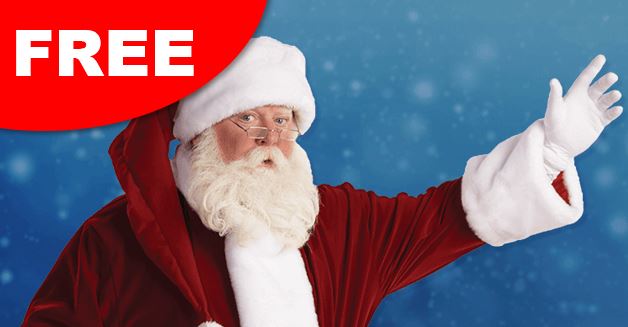 FREE Santa Photo from Bass Pro