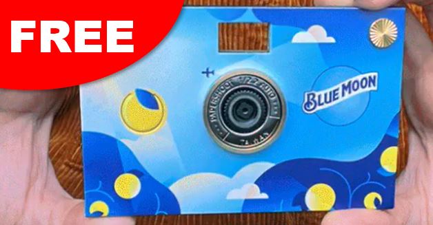 FREE Paper Shoot Digital Cameras from Blue Moon