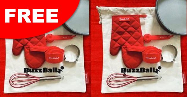 FREE BuzzBallz Holiday Baking Kits