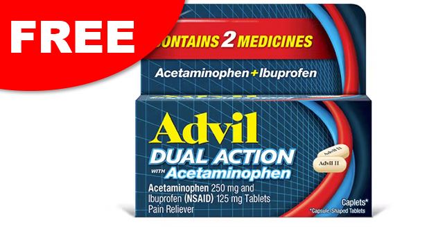 FREE Advil Dual Action Sample