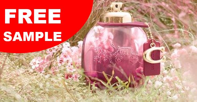 FREE Coach Wild Rose Fragrance Sample