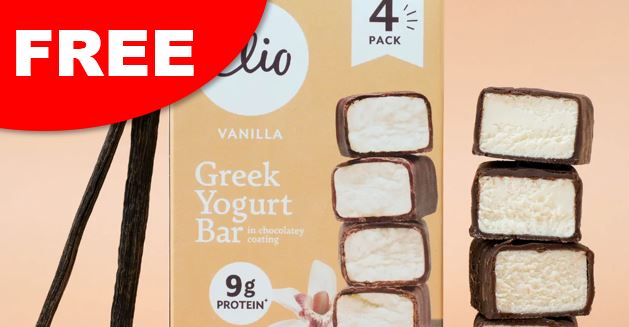 FREE 4-Pack Clio Greek Yogurt Bars