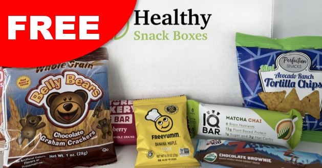 FREE Healthy Snack Boxes