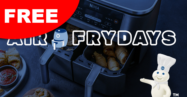 FREE Ninja Air Fryers From Pillsbury