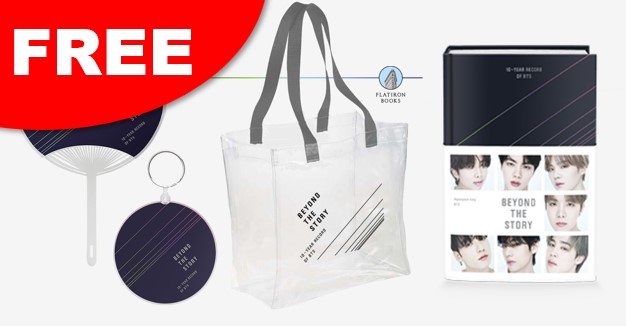 FREE BTS “Beyond The Story” Prize Packs
