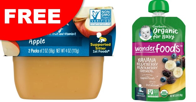 FREE Gerber Baby Food