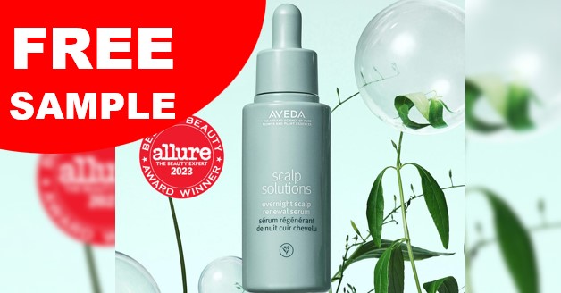 FREE Aveda Scalp Solutions Overnight Scalp Renewal Serum Sample