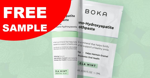 FREE Boka Ela Mint n-Ha Toothpaste Sample