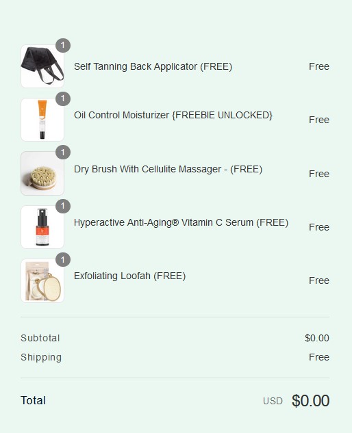 FREE Beauty By Earth Skincare Products