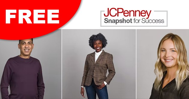 FREE Professional Headshot from JCPenney – First 3,000