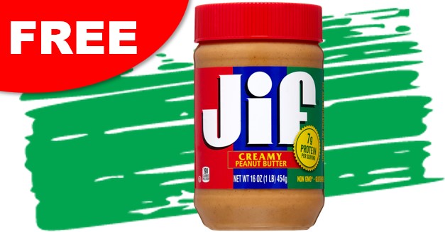 FREE Jif Peanut Butter Jars
