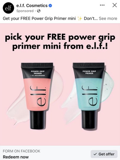 FREE e.l.f. Power Grip Primer