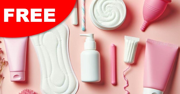 FREE Feminine Care Products