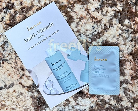 FREE Karuna Multi-Vitamin Serum Sample