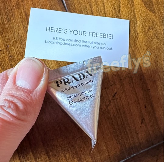 FREE Prada Augmented Skin Cream Sample