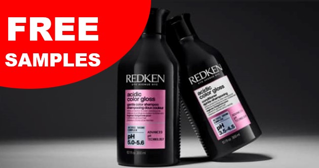 FREE Redken Acidic Color Gloss Shampoo & Conditioner Samples