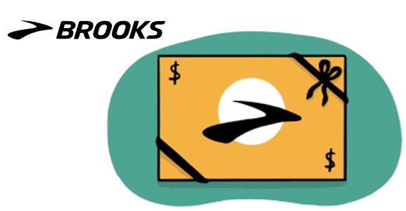 Brooks Gift Cards Giveaway
