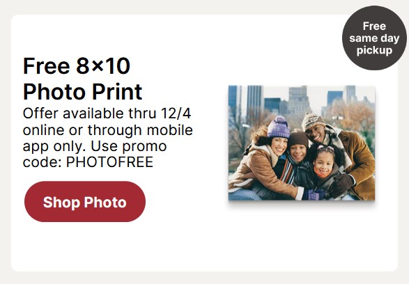 FREE Photo Prints from Walgreens
