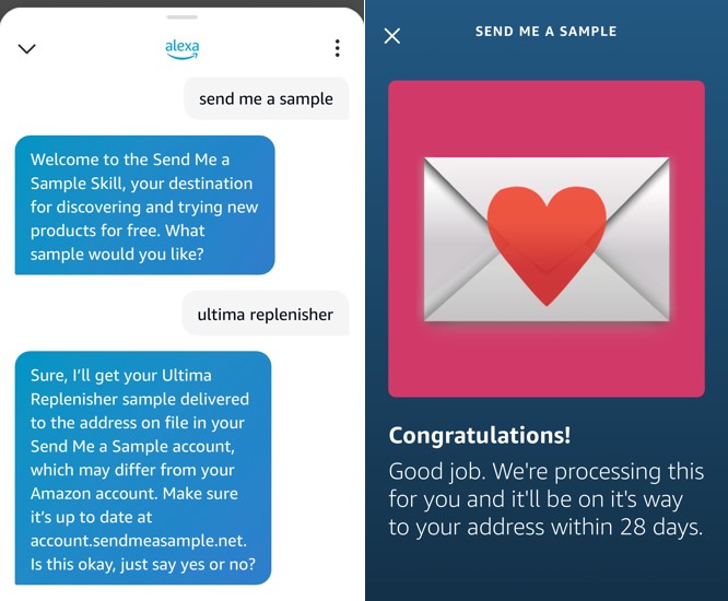 FREE Samples from Send Me a Sample