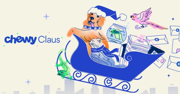 15,000 Christmas Gifts for Pets from Chewy