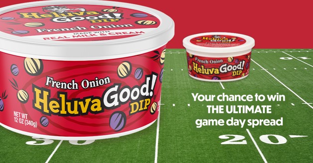 Super Bowl Host’s Bye Week Party Kits Giveaway from Heluva Good!