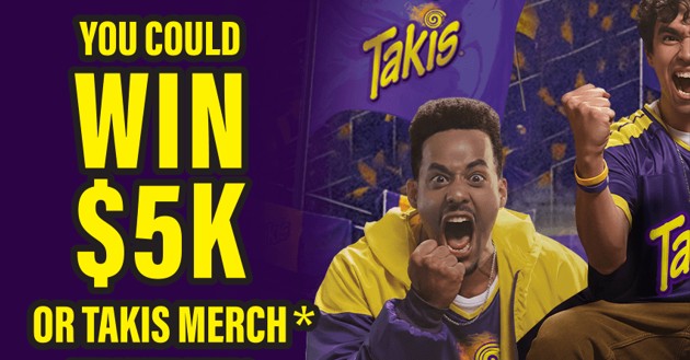 Takis Merch Bundles Giveaway (1,500 Winners!)